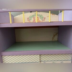 Toys | Vintage Cabbage Patch Doll Changing Table Storage American Toy ...